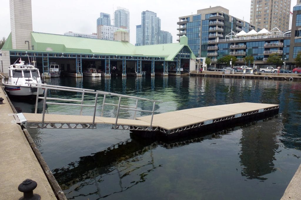 Floating Docks in Downtown Toronto – CanadaDocks