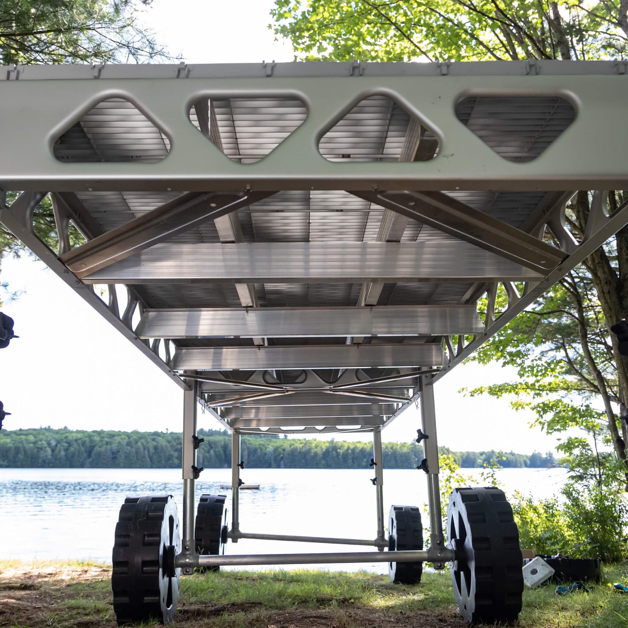 Get Your Dock Rolling With Wheel Kits | CanadaDocks